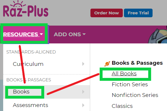 HDSD TK Teacher KidsA-Z: Download worksheet và học liệu kèm sách Raz Kids | GD Con Tự Học